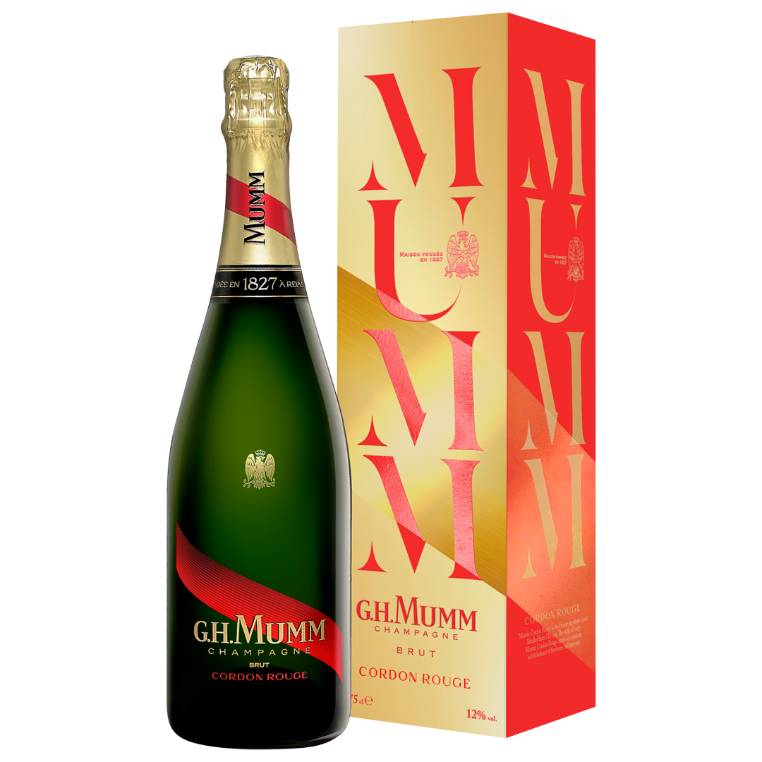 G.H. Mumm Cordon Rouge NV (Gift Box) – OMY Cellar